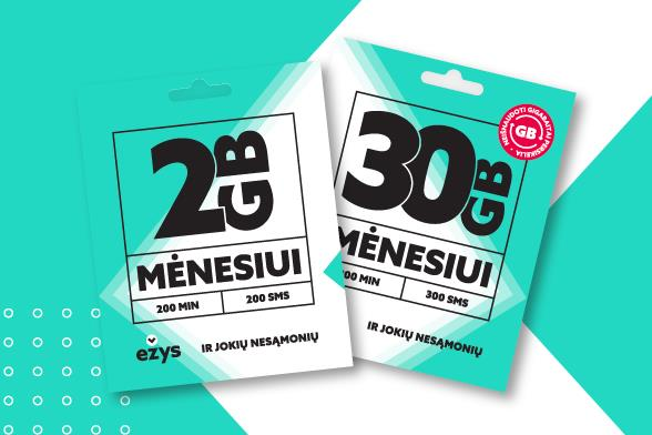 Ežio SIM kortelė | Išsirink planą internetu! | Ežys