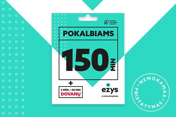 Ežio SIM kortelė | Išsirink planą internetu! | Ežys