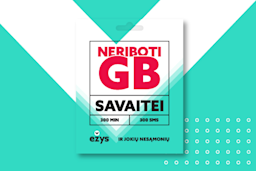 Ežio SIM kortelė | Išsirink planą internetu! | Ežys